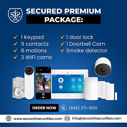 Secured Packages: Comprehensive 27-Piece Smart Home Security System | Secure it Securities